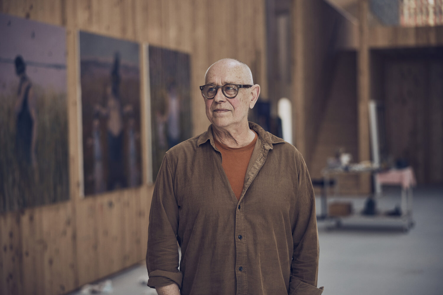 Michael Kvium im Trapholt Kunstmuseum, Kolding - Literaturboot
